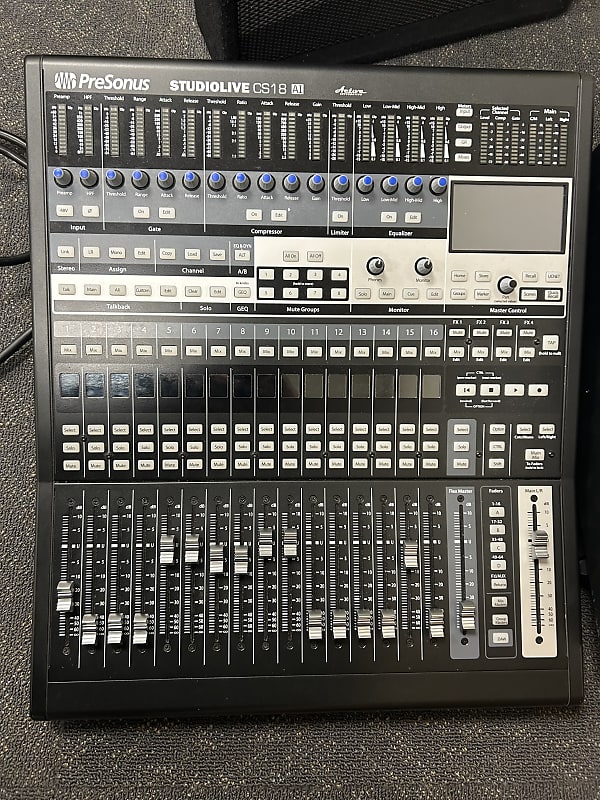 PreSonus Studiolive 18CS & RM32ai | Reverb