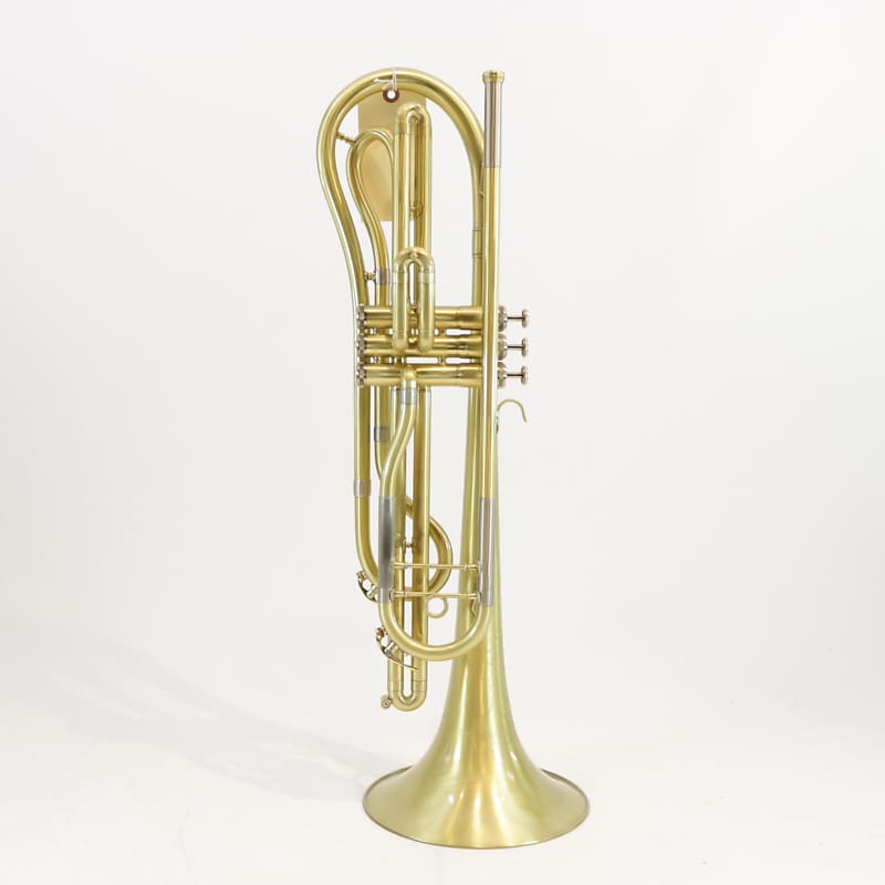 B.A.C. Elliot Mason Model Bass Trumpet in Brushed Brass | Reverb