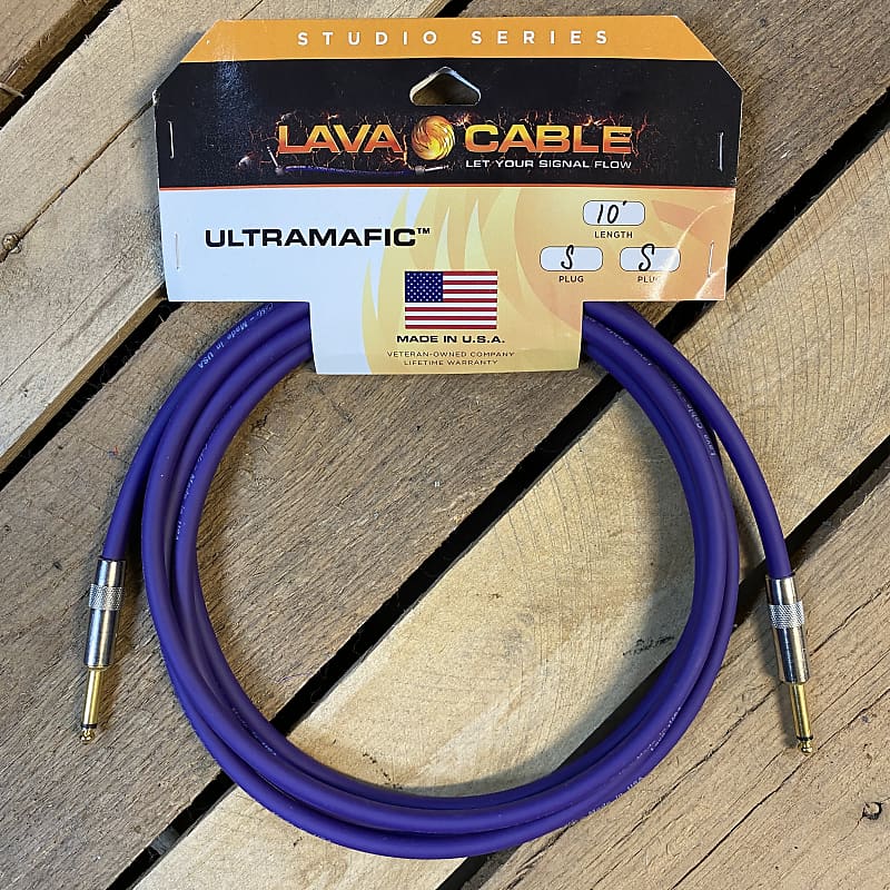 Lava Cable LCUF10 Ultramafic Straight to Straight Instrument | Reverb