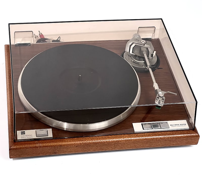 Dual CS 5000 semi-auto 33/45/78RPM turntable w/AT cartridge | Reverb