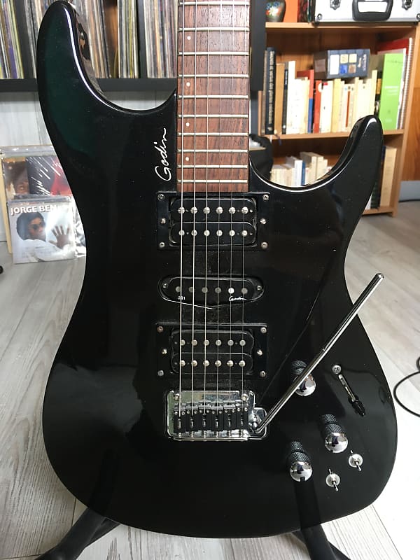 Godin Freeway SA + Gibson and Seymour Duncan pickups + Ghost | Reverb
