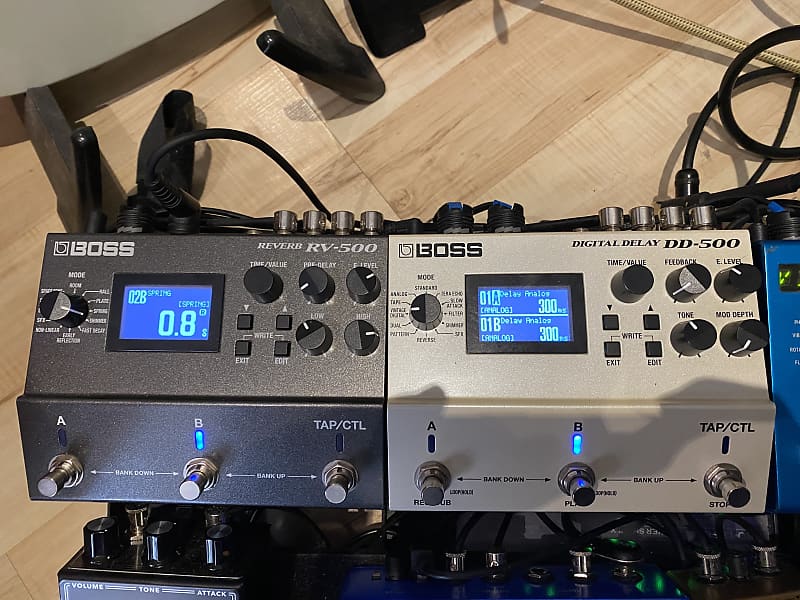 Boss DD-500 Digital Delay + RV-500 Reverb | Reverb
