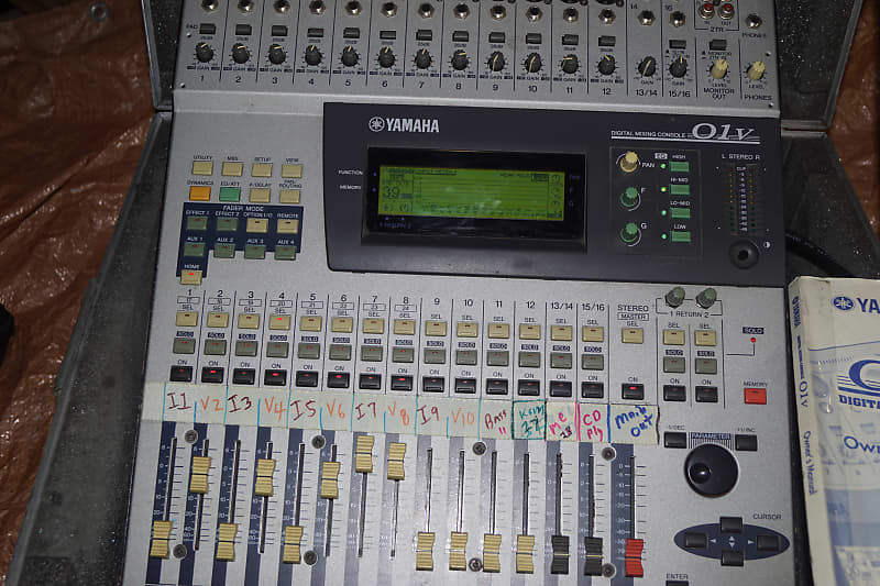 Yamaha O1V digital mixer w/ ADAT I/O expansion card | Reverb