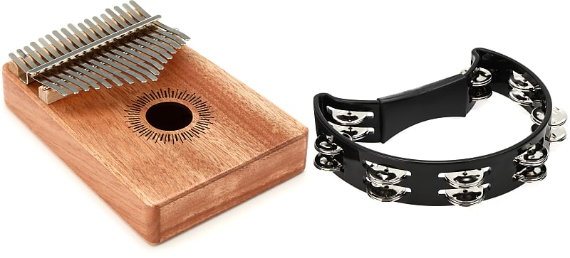 Sela SE245 17-note Kalimba - Mahogany Bundle with Cardinal | Reverb