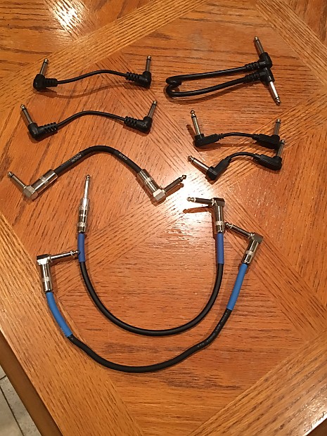 8 Miscellaneous Pedal Patch Cables | Reverb