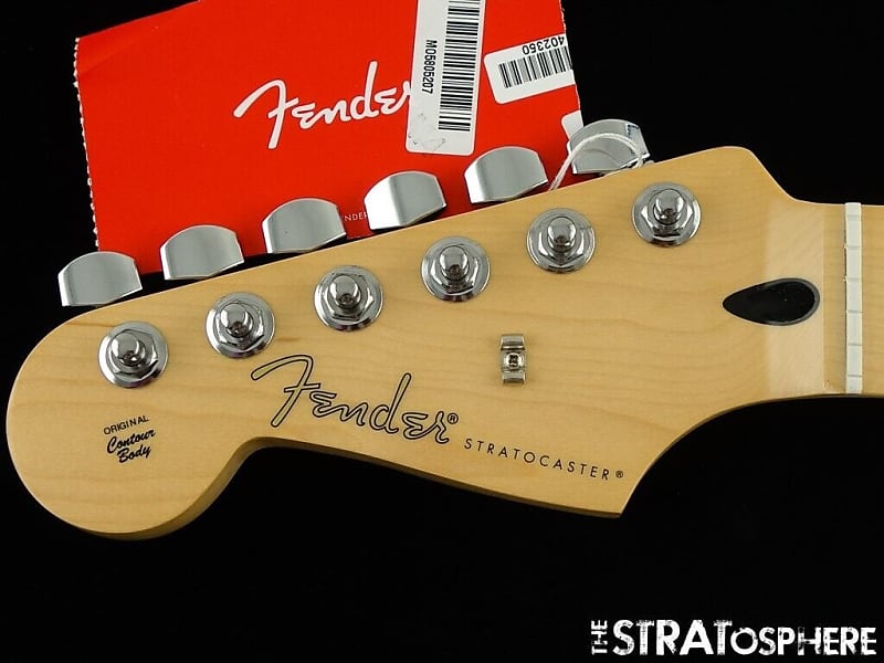 '23 LEFTY Fender Player Stratocaster Strat NECK + TUNERS | Reverb