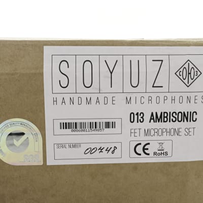 Soyuz 013 AMBISONIC 4-channel Surround Sound Mic | Reverb