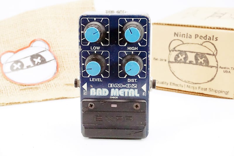 Exar BM-02 Bad Metal Distortion | Vintage 1990's Made in | Reverb