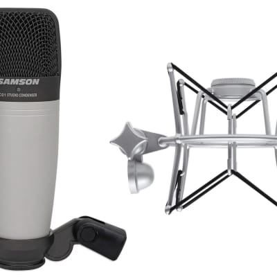 Samson C01 Large-diaphragm Condenser Microphone Bundle with | Reverb