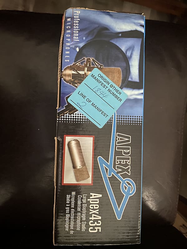 APEX 435 Large-Diaphragm Stiduo Condenser Mic | Reverb