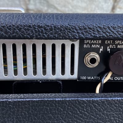 Fender London Reverb 1983 - Black Face and tolex 100Watt | Reverb