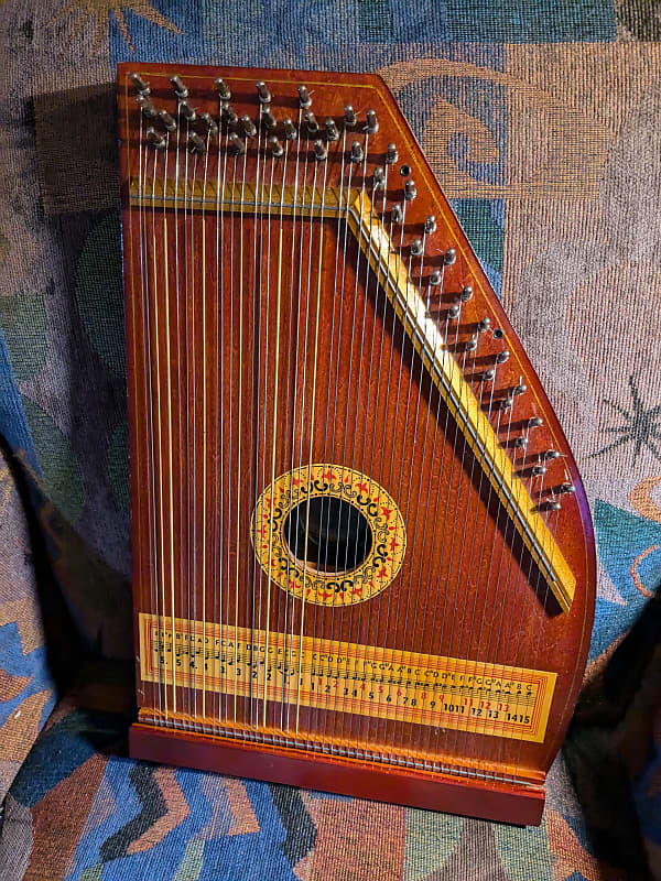 Mint Vintage Oscar Schmidt Zither w/ Case (Rare) and | Reverb