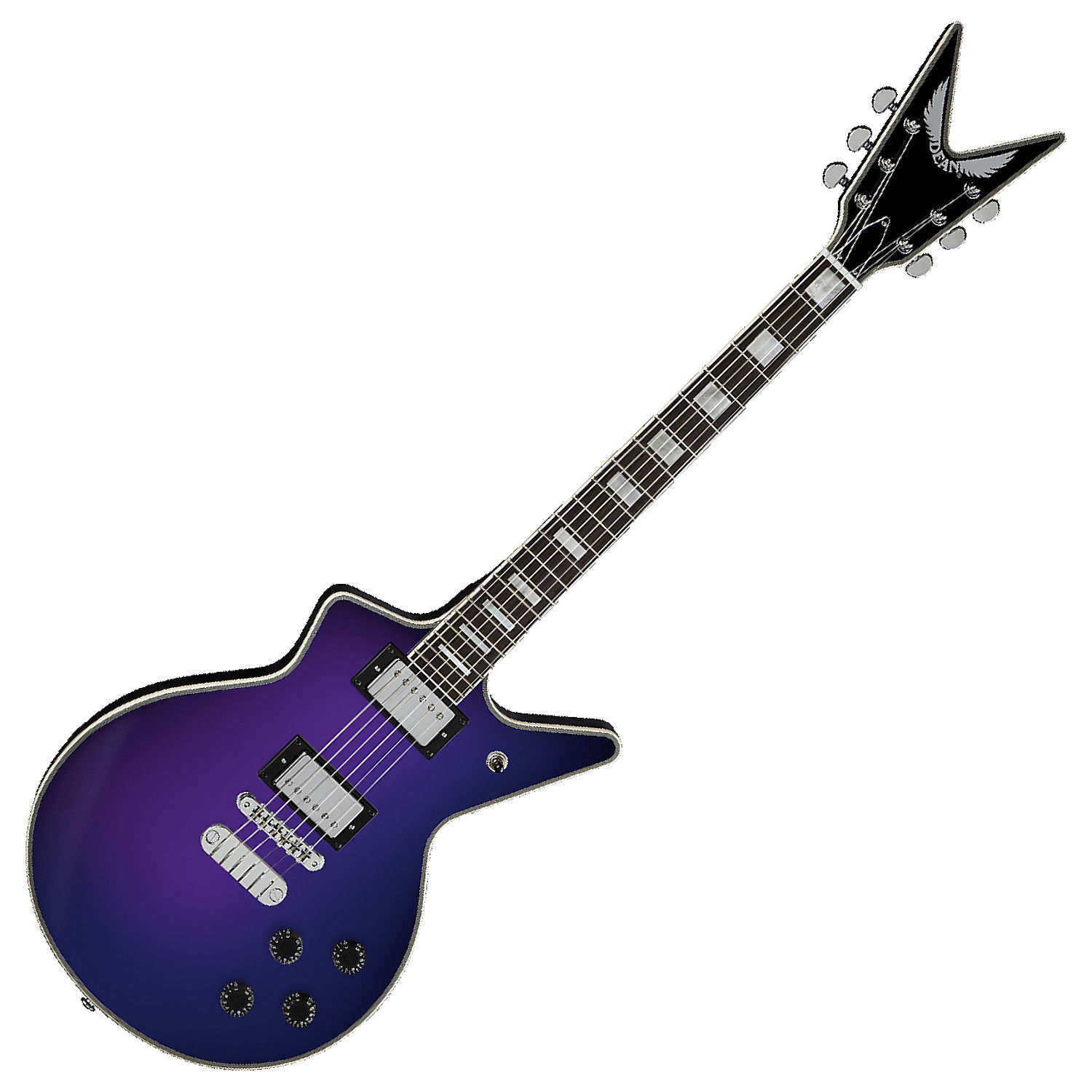 Dean CADI-40-FBG Cadi 40th Anniversary Flip Blue/Purple | Reverb UK