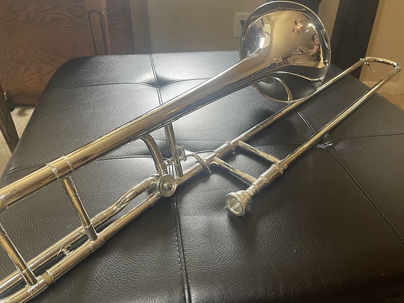 Rotary trigger f attachment trombone 2010s - Silver brass | Reverb