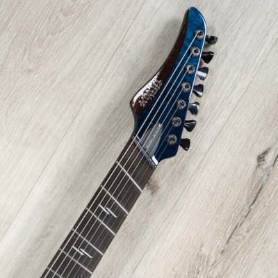 Schecter Reaper-7 Elite 7-String Multiscale Guitar, Deep | Reverb