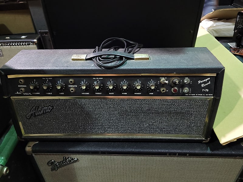 Alamo Paragon Reverb 7 + 79 Guitar Amplifier Head - Local | Reverb