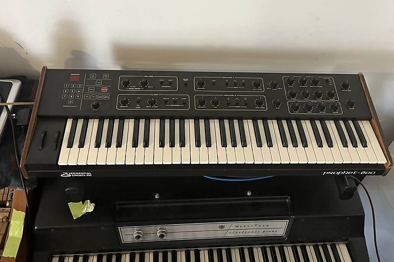 Sequential Circuits Prophet 600 Vintage Analog Synthesizer | Reverb