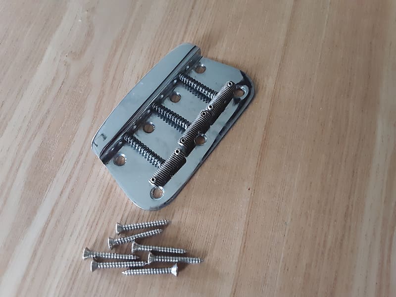 1960s vintage Fender Musicmaster Duo Sonic guitar bridge | Reverb UK