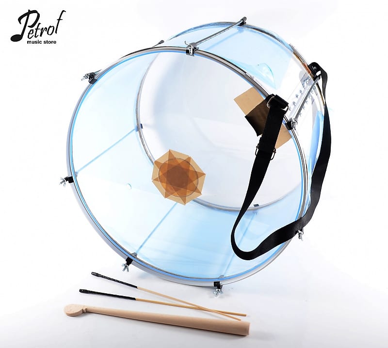Brand New 20" Transparent Drum, Tupan - cut rim - | Reverb UK