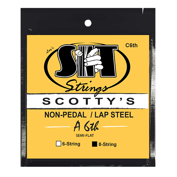 SIT Scotty's Non-Pedal/Lap Steel A 6th 8 String Set | Reverb