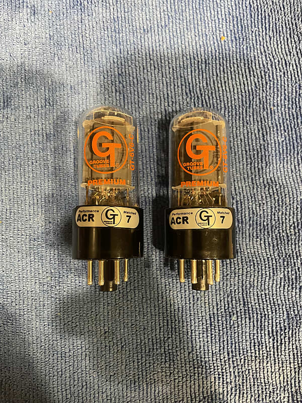Groove Tubes 6v6 matched pair | Reverb