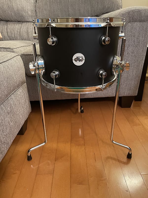 DW Design Series 9x13 Floor Tom Matte Black Finish | Reverb UK