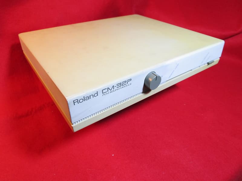 Roland CM-32P White Rare sound module with Optical Digital | Reverb