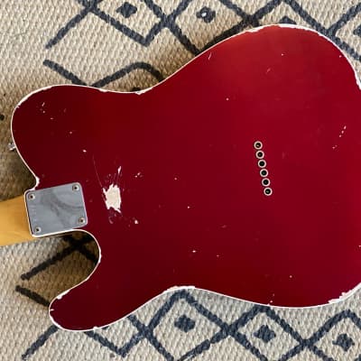 MJT Telecaster Custom - Candy Apple Red | Reverb
