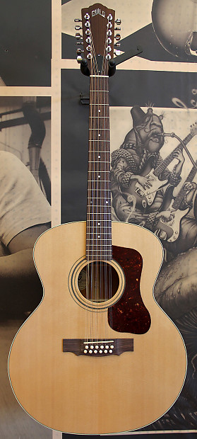 Guild 3851700821 F-212XL Standard Mahogany Jumbo 12-String | Reverb