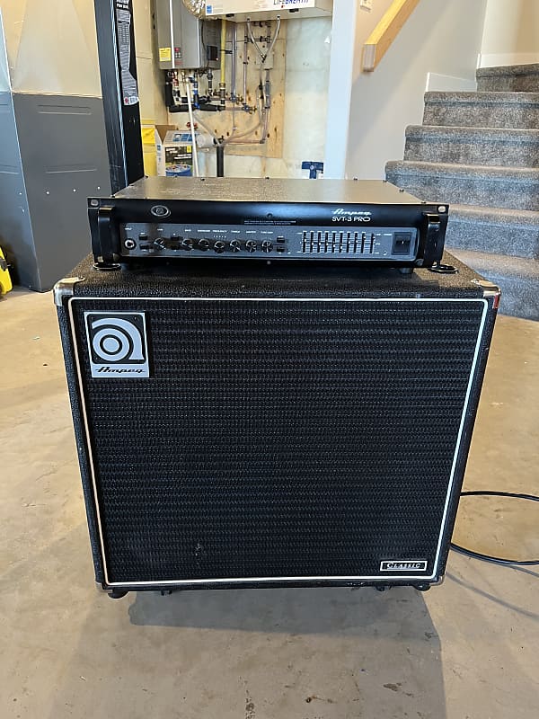 Ampeg SVT-3 Pro Bass Amp With SVT-5E classic cab | Reverb