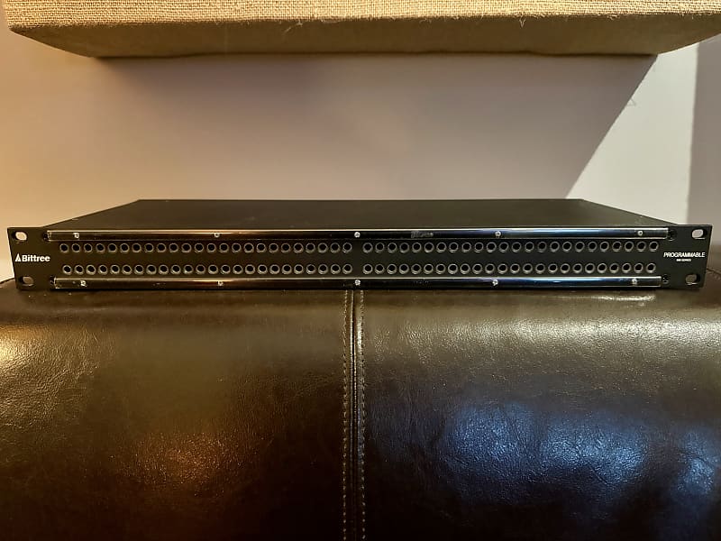 Bittree 968 Series 96pt Programable TT Patchbay (Free Cables) | Reverb