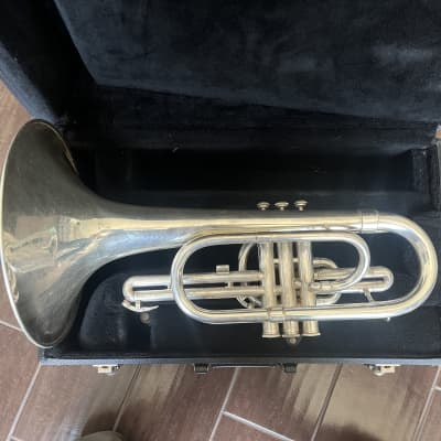 Blessing Mellophone Early 2000s - Silver Plated Brass | Reverb