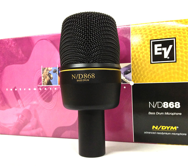 EV N/D868 Kick Drum / Bass microphone, GREAT mic Electro | Reverb UK