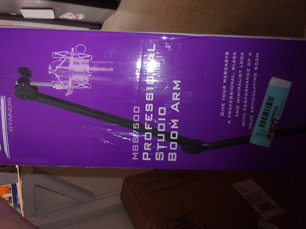 On - Stage MBS 7500 Professional Studio Boom Arm with | Reverb