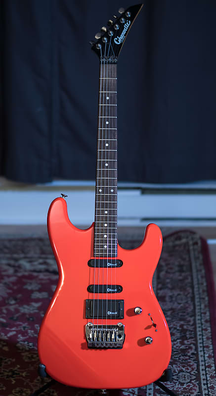 Charvel Charvette Model 250 HSS 1990's Orange/Red | Reverb Canada