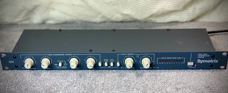 Symetrix 501 PEAK/RMS Compressor/ Limiter Vintage | Reverb
