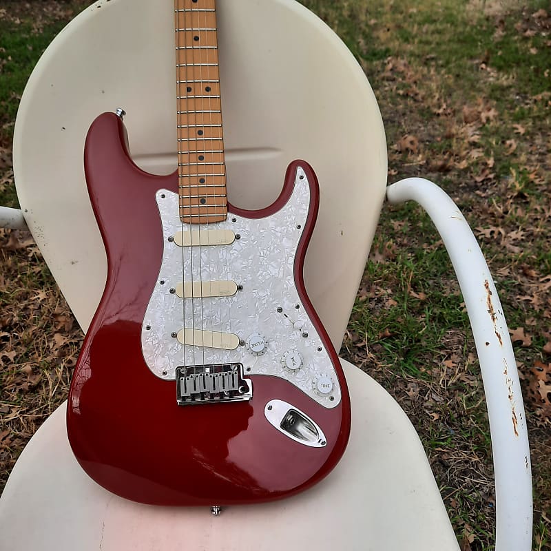 Fender Stratocaster Plus/EMGs 89 Torino Red | Reverb