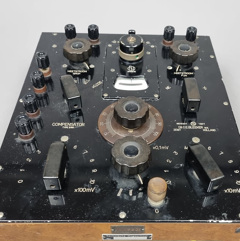 Dr. C.E. Bleeker Compensator 1957 - Black, perfect base for a | Reverb