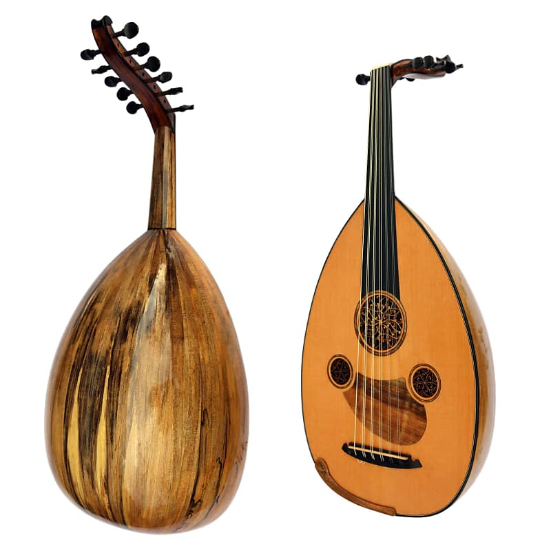Special Figured Walnut Turkish Oud Ud Aoud String Musical | Reverb