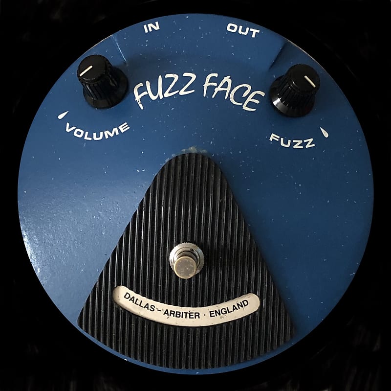Custom Fuzz Face BC109 2022 Royal Blue (Relic) | Reverb