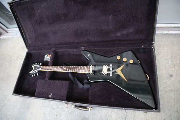 Dean Z Explorer 1981 Black | Reverb