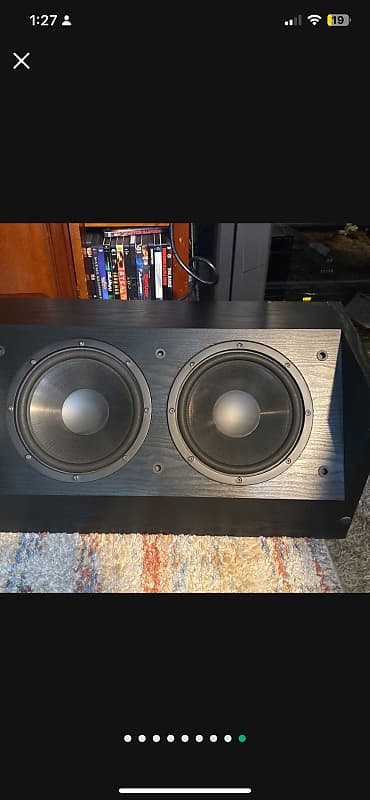 Infinity dual subwoofer Ssw210 - Black | Reverb