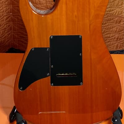 Fender Showmaster Flamed ash fat sss | Reverb Australia