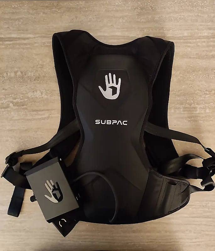 Subpac M2X 2018 Wearable Tactile Bass | Reverb