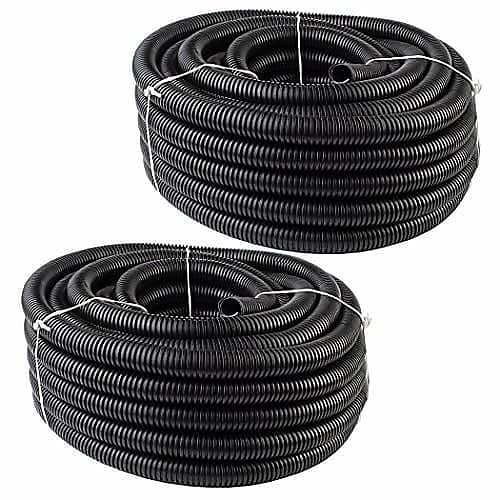 2 PCS of 50 FT 1/2" 13mm Split Wire Loom Conduit Polyethylene | Reverb