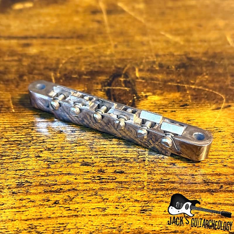 Gibson Patent ABR-1 Bridge (1970s - Chrome) | Reverb Australia