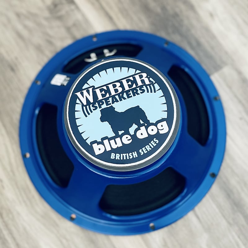 Weber Blue Dog Speaker Ceramic 50w 8ohms Light Dope 2023 | Reverb