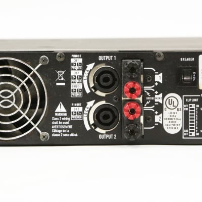QSC Model RMX-850 Stereo Power Amplifier 270w 4 ohm Solid | Reverb