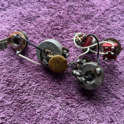 1980 Fender Lead I II guitar switches pots harness set | Reverb