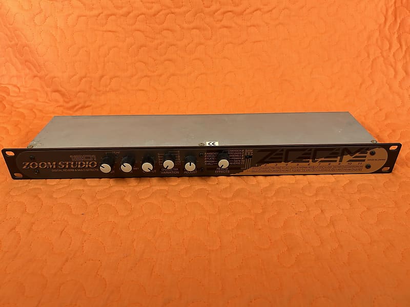 Zoom 1201 Classic 90s Multi-FX unit with original manual | Reverb UK